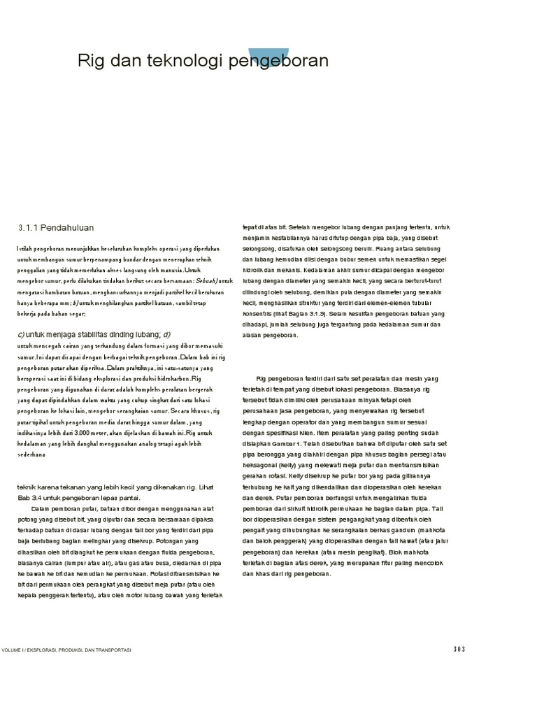 Drilling Rigs and Technologies - En.id | PDF