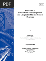 SIDRA Intersection Guideline ADOPTED | PDF | Traffic | Road Transport