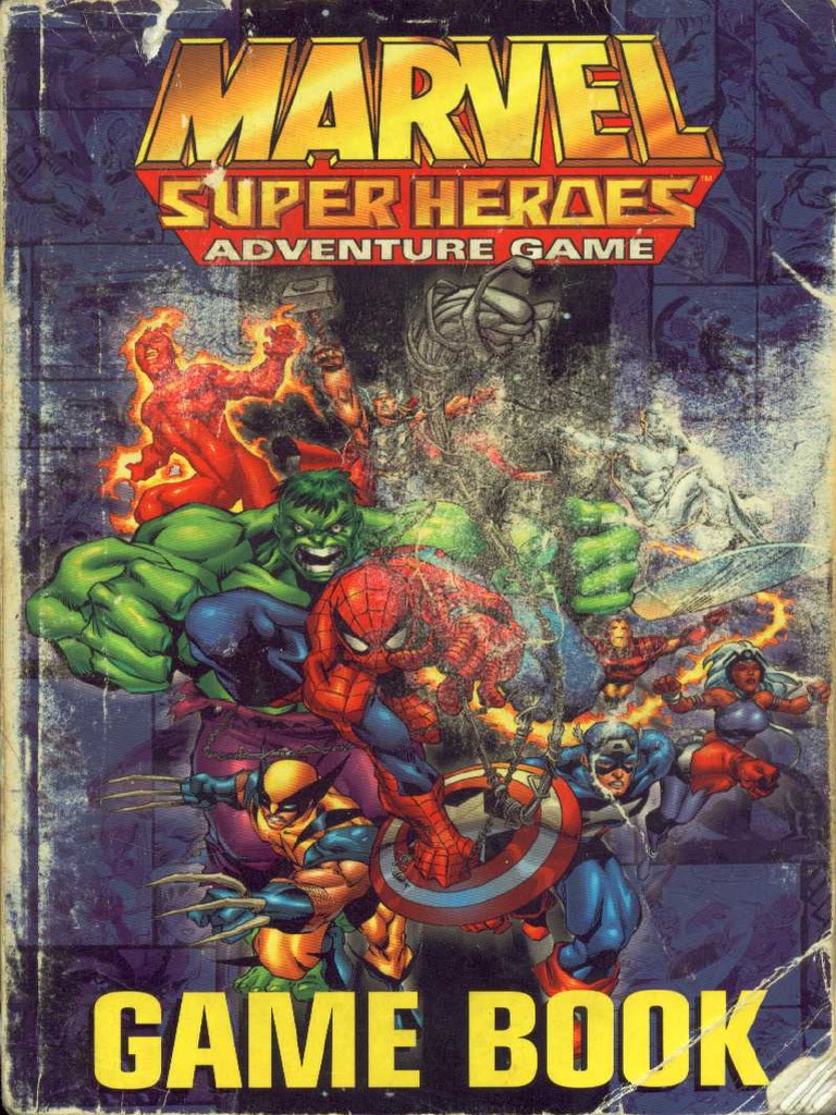 Marvel Super Heroes Adventure Game (SAGA) RPG - Rule Book | PDF