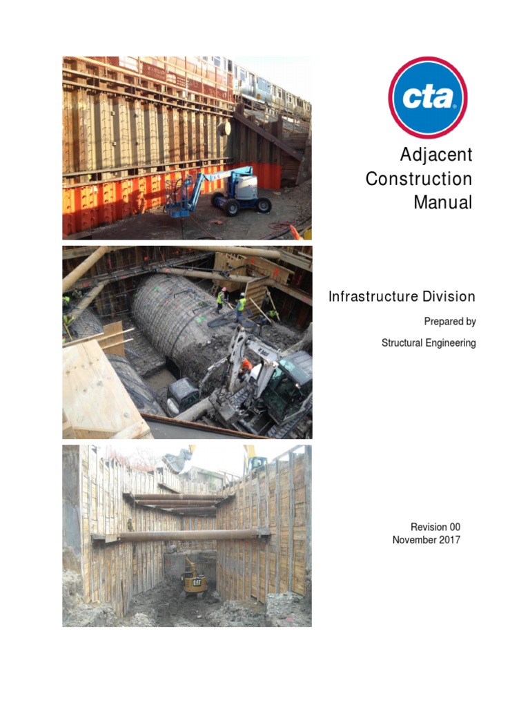 CTA - Adjacent Construction Manual | PDF | Deep Foundation | Building ...
