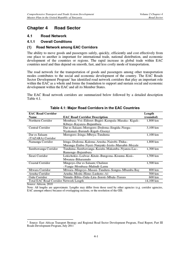 Jica Report | PDF | Road | Road Surface
