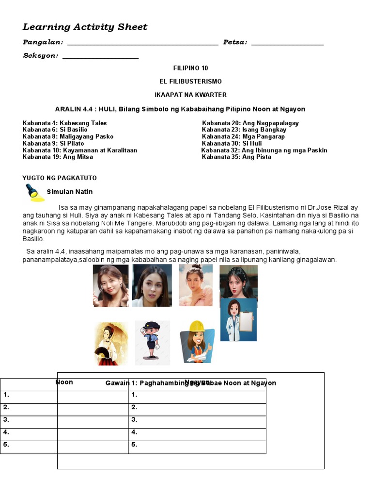 Las 4.4 Si Huli SWB | PDF