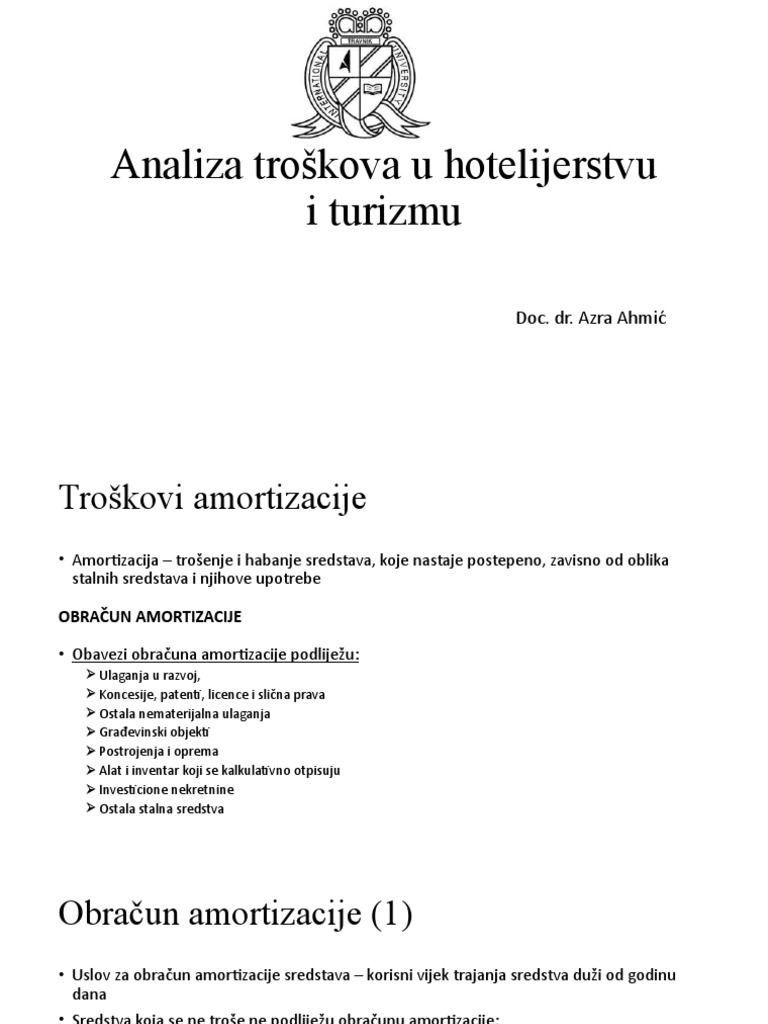 Predavanje 3 Analiza Troskova 118733 | PDF