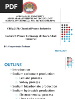 Solvay and Modified Solvay Process | PDF | Sodium Carbonate | Chemistry