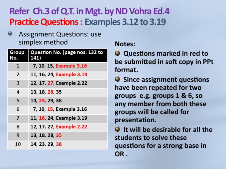 Group Assignment - Simplex Method | PDF