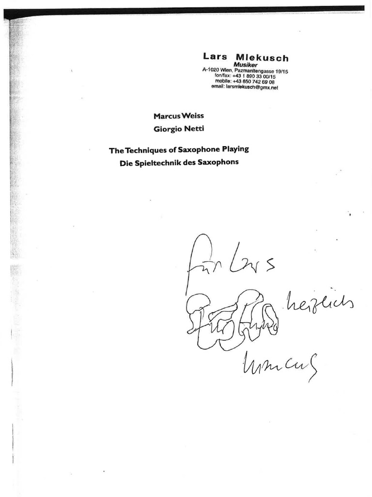 Markus Weiss Book | PDF