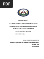 Proposal Format AAU | PDF | Thesis | Graduate School