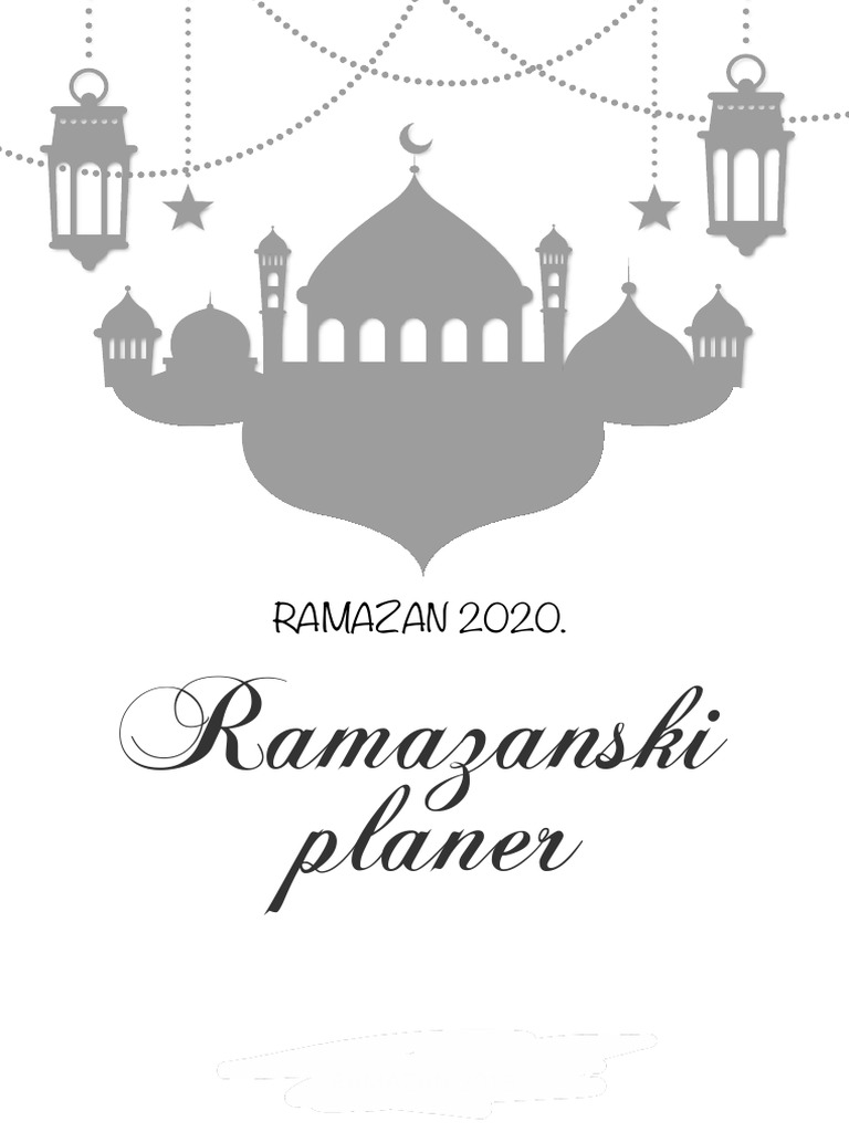 Ramazanski Planer 2020. | PDF | Spiritual Practice | Religious ...