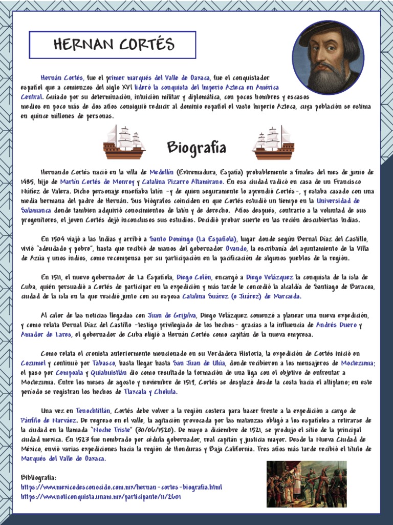 Hernan Cortés - Investigación | Descargar gratis PDF | Hernán Cortés ...