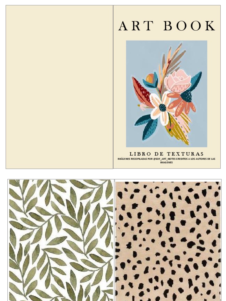 Libro de Texturas para Artes Visuales | PDF