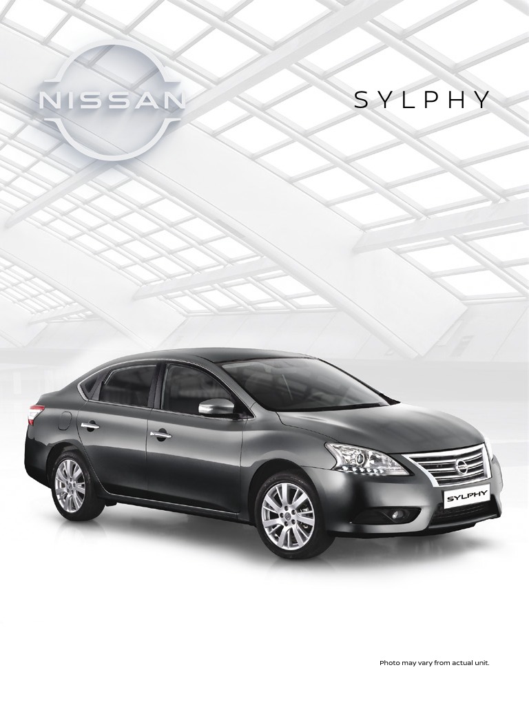 Sylphy: Photo May Vary From Actual Unit | PDF | Transmission (Mechanics ...