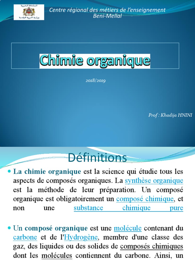 Chimie Orga | PDF | Amide | Isomère