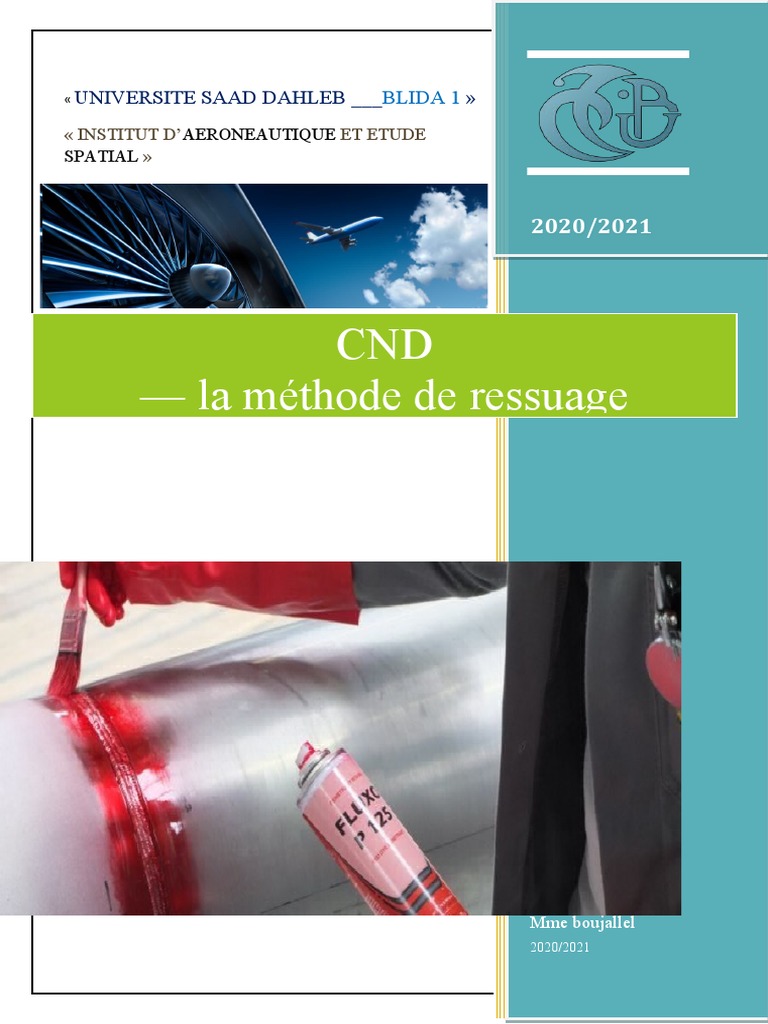 CND Ressuage | PDF | Contrôle non destructif | Chimie