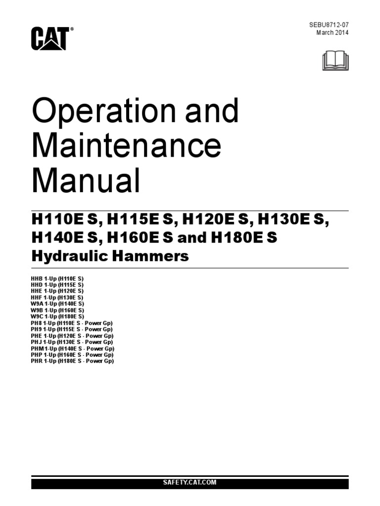 Operation and Maintenance Manual: H110E S, H115E S, H120E S, H130E S ...