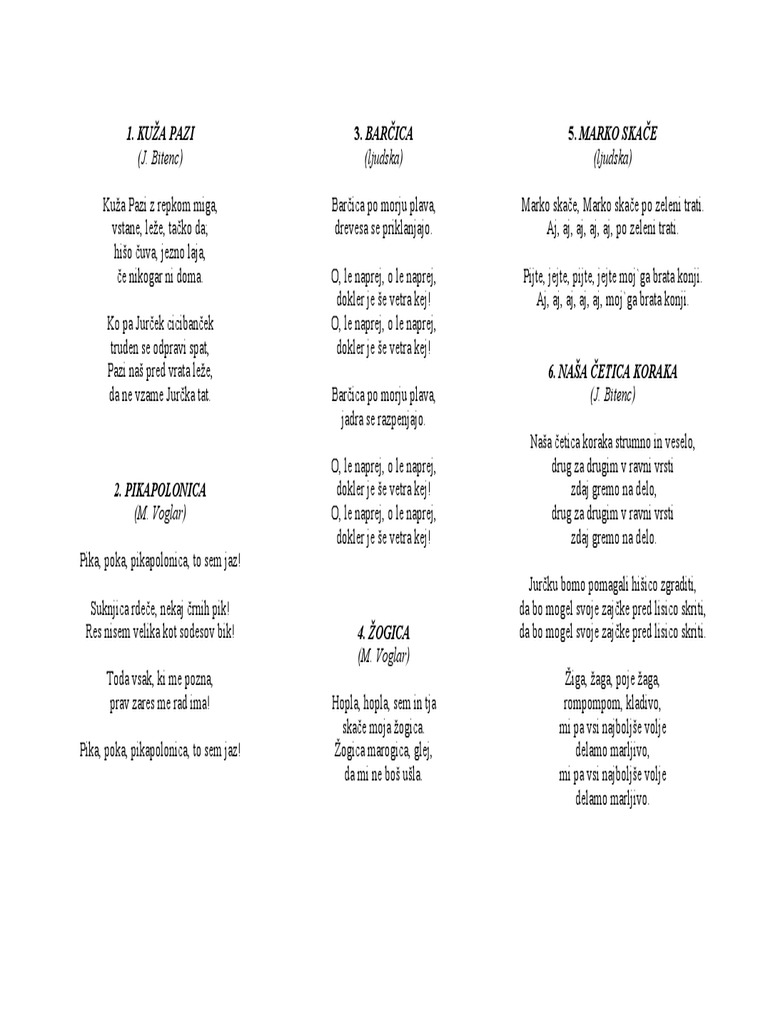 Pesmice | PDF