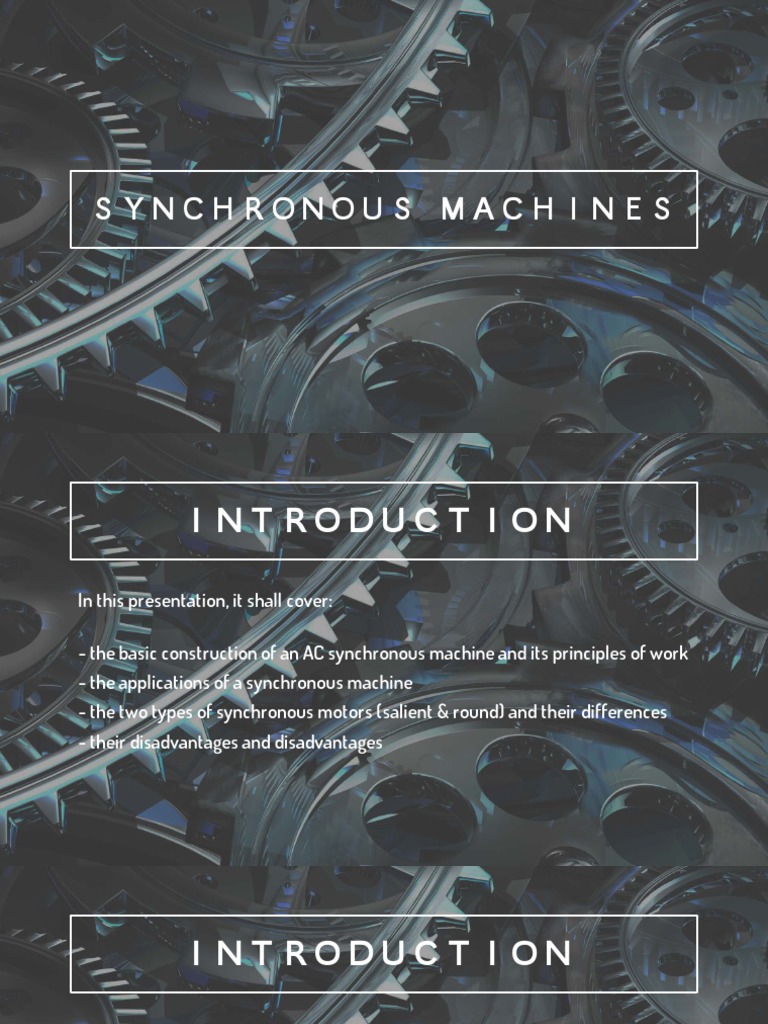 Synchronous Machines | Download Free PDF | Electric Motor | Magnetic ...