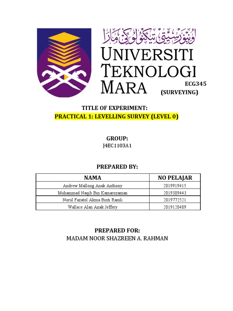 Survey-Lab 1 Report 2.0 | PDF | Scientific Observation | Science