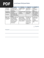 Interactive Student Notebook Rubric | PDF | Business