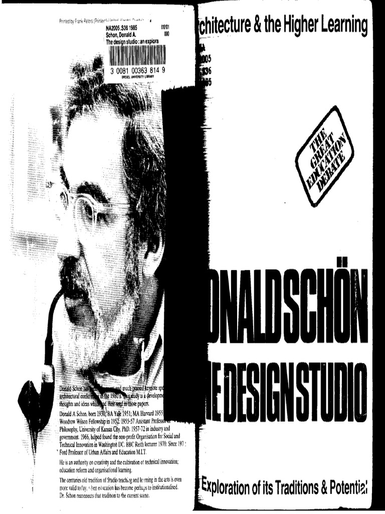 Donald Schon - The Design Studio | PDF