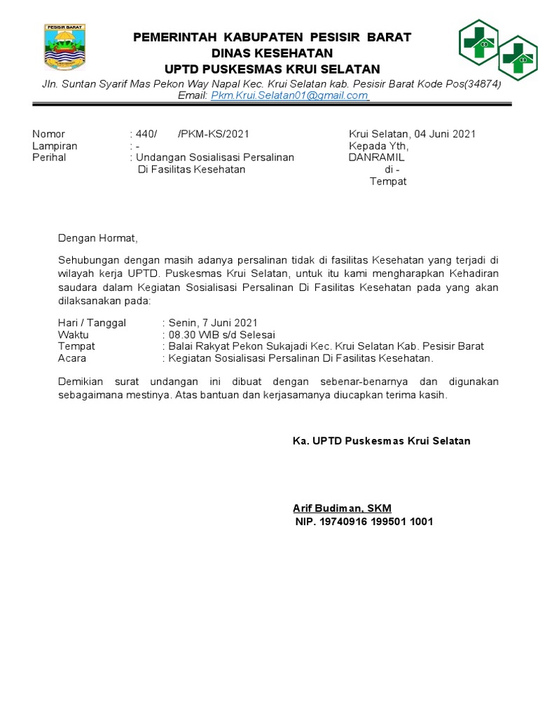 Undangan Danramil | PDF