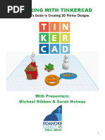 TinkerCAD Hand Tutorial for Megamark Robot | PDF | 3 D Computer ...