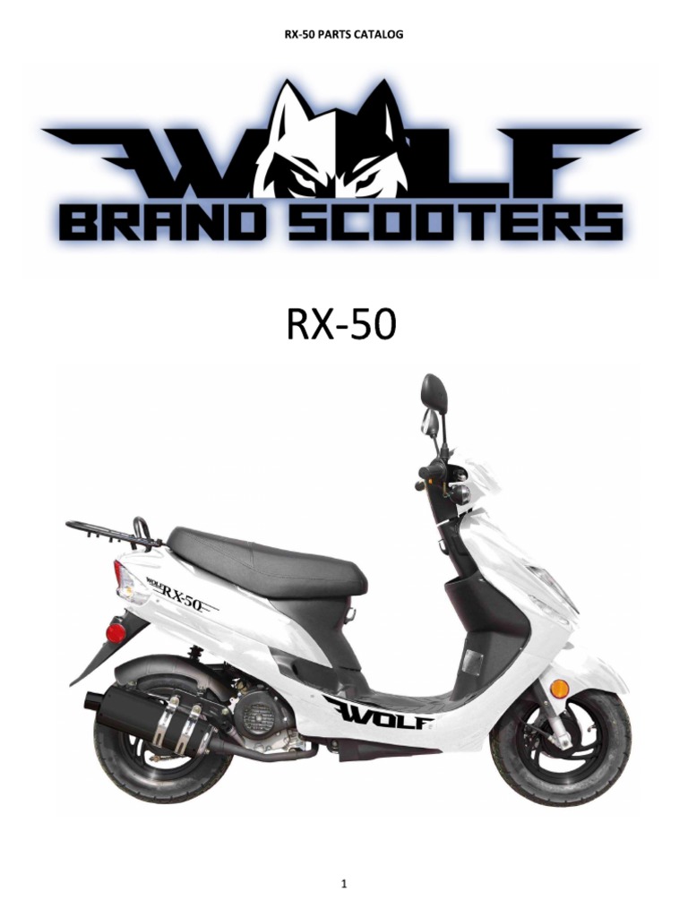 Wolf RX50 Parts Catalogue | PDF