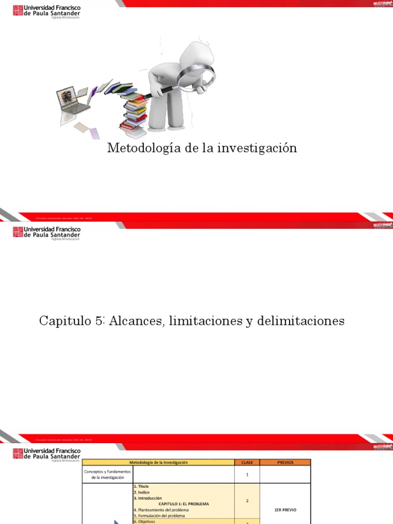 Clase 5. Alcances, Limitaciones y Delimitaciones | PDF | Diseño | Cerámica