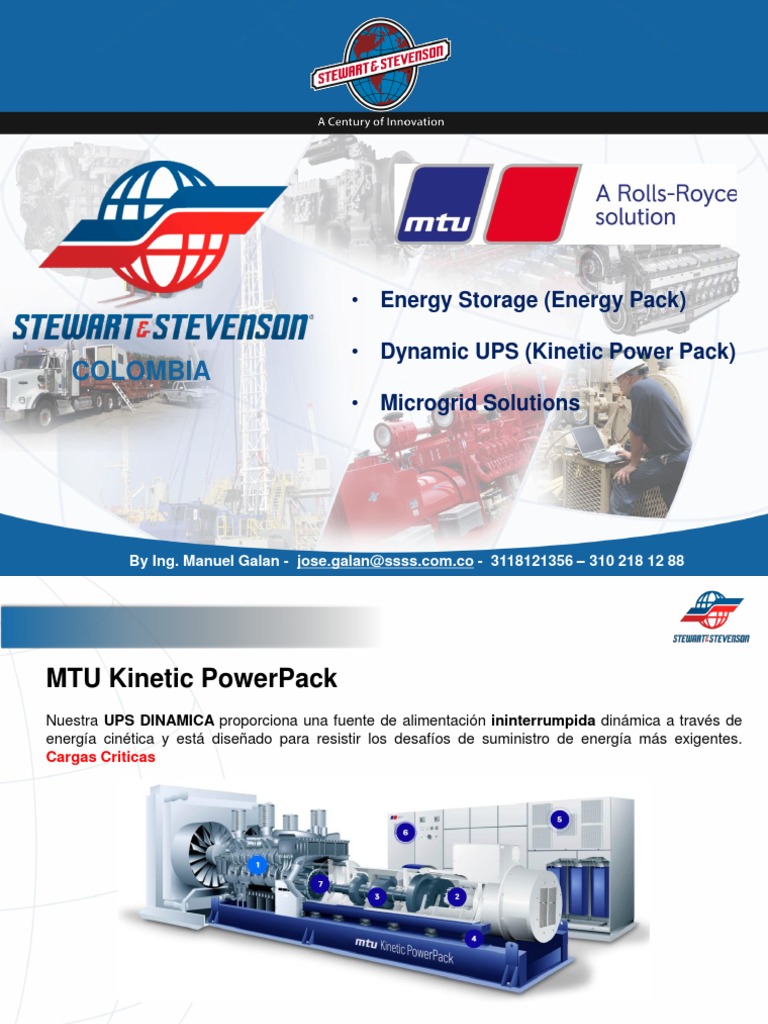 MTU Power Generation Brochure | PDF