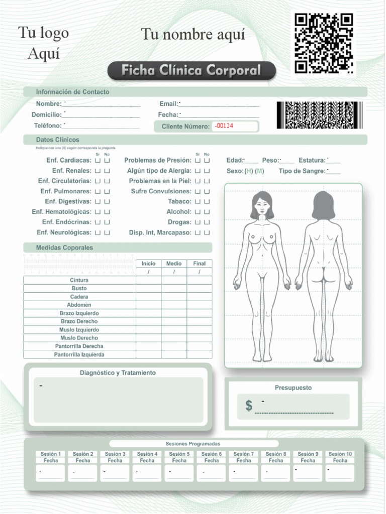 Ficha Clinica - Corporal | PDF