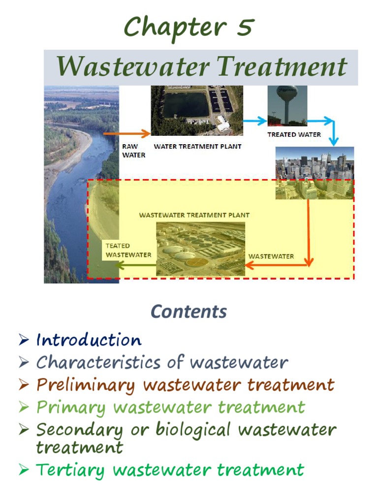 Chapter 5 Wastewater Treatment | PDF | Sewage Treatment | Anaerobic ...