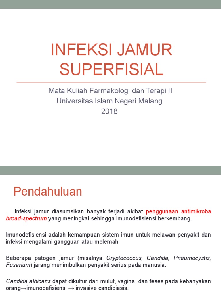 Infeksi Jamur Superfisial Dan Cacing | PDF