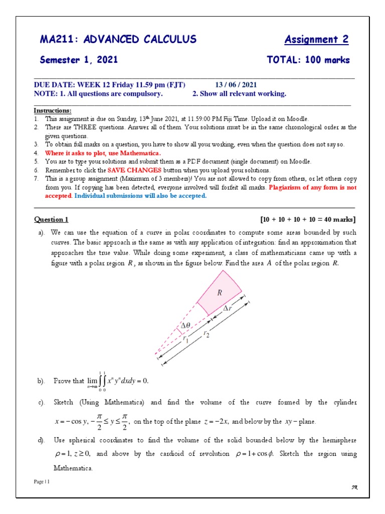 Maths Assignment 2 Questions | PDF | Area | Teaching Mathematics
