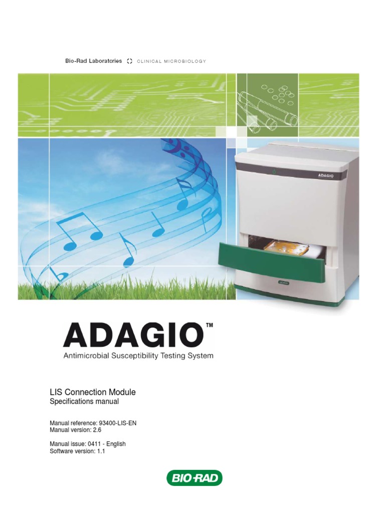 ENG - LIS - ADAGIO Connexion Module Manual - V 2.6 | PDF | Ascii | Data ...