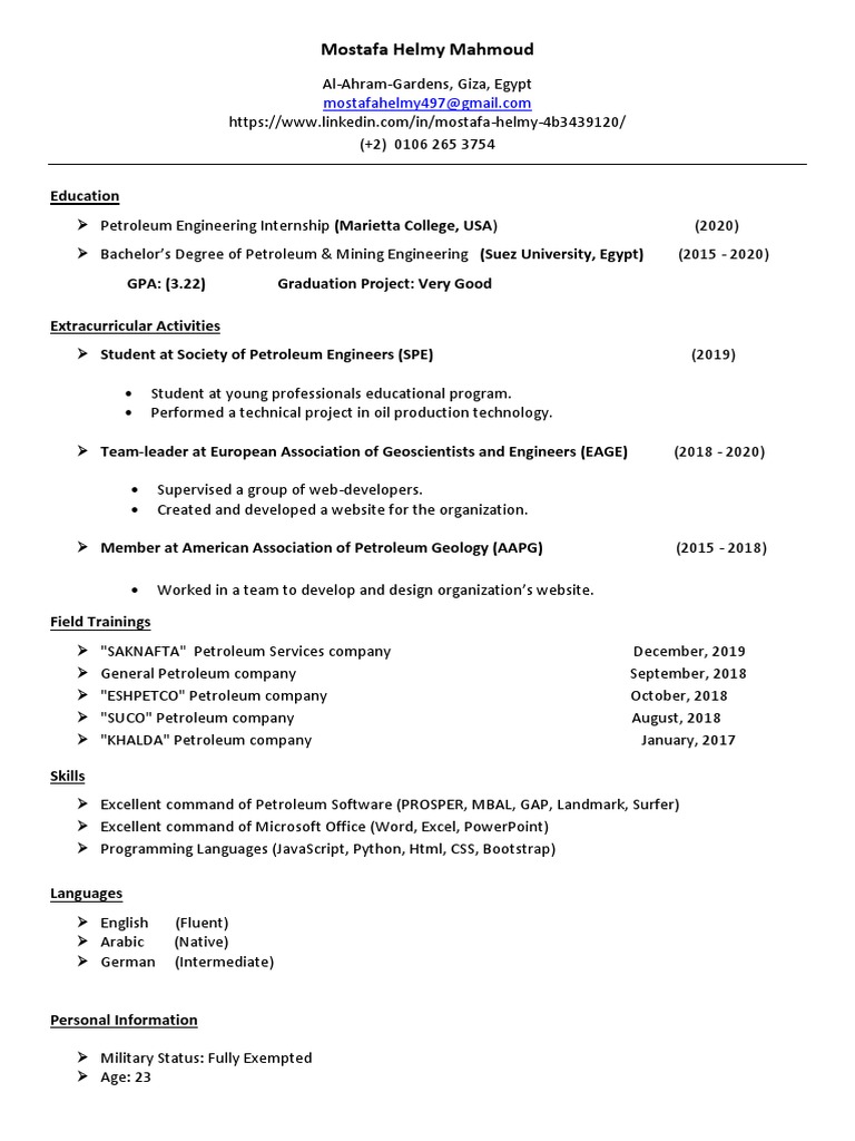 Mostafa Helmy Mahmoud | PDF
