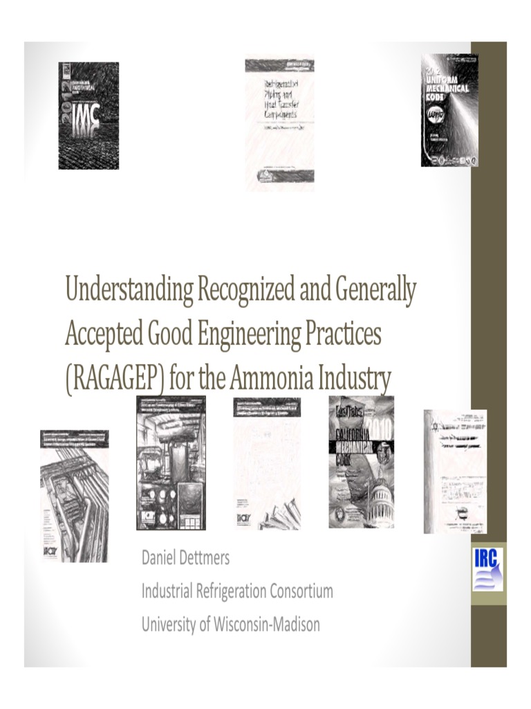 Dan Dettmers - Understanding RAGAGEP | PDF | Valve | Refrigeration