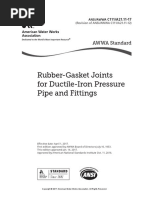 AWWA C208-17 Dimensions For Fabricated Steel Water Pipe Fittings | PDF ...