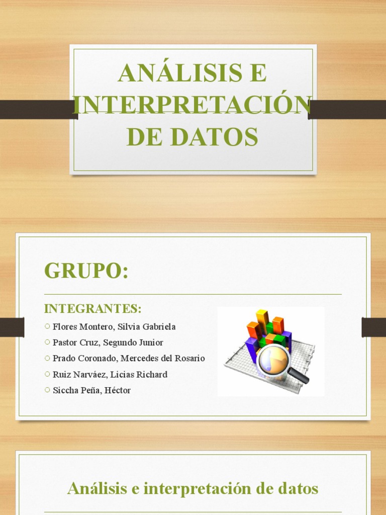 Análisis e Interpretación de Datos | PDF | Estadísticas | Hipótesis