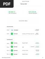 Cash App - Statement 2020 | PDF | Cash | Deposit Account