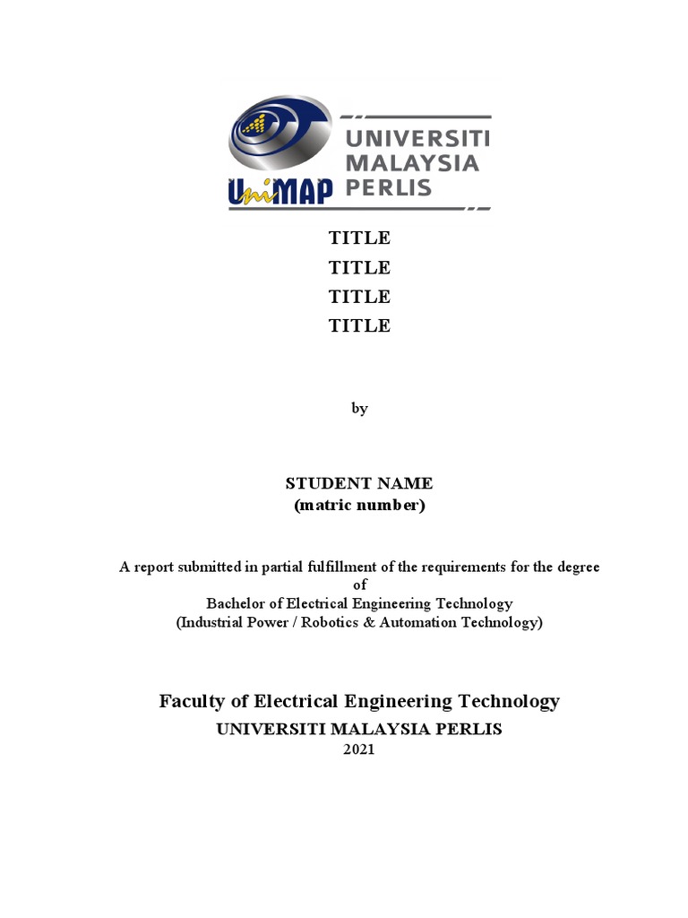 FYP Thesis Template | PDF | Page Layout | Image Segmentation