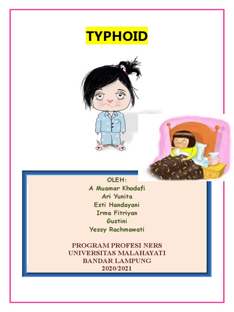 TINDAKAN PENCEGAHAN DAN PENANGANAN DEMAM TYPHOID | PDF