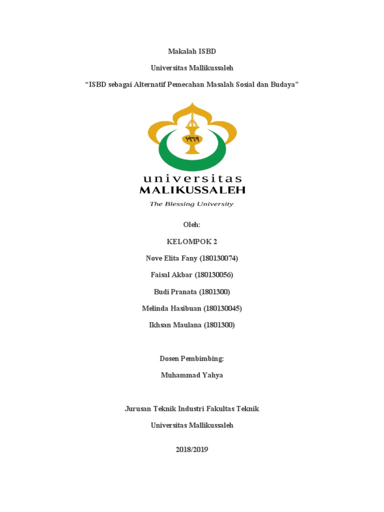Makalah Isbd | PDF