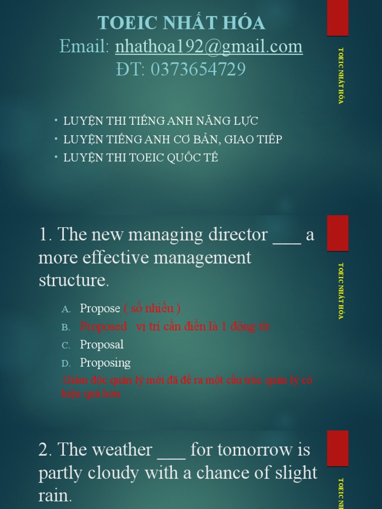 Grammar Review Test 1 | PDF