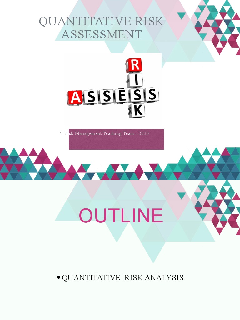 10 Quantitative Risk Assessment (Cost Benefit and Risk) | PDF ...