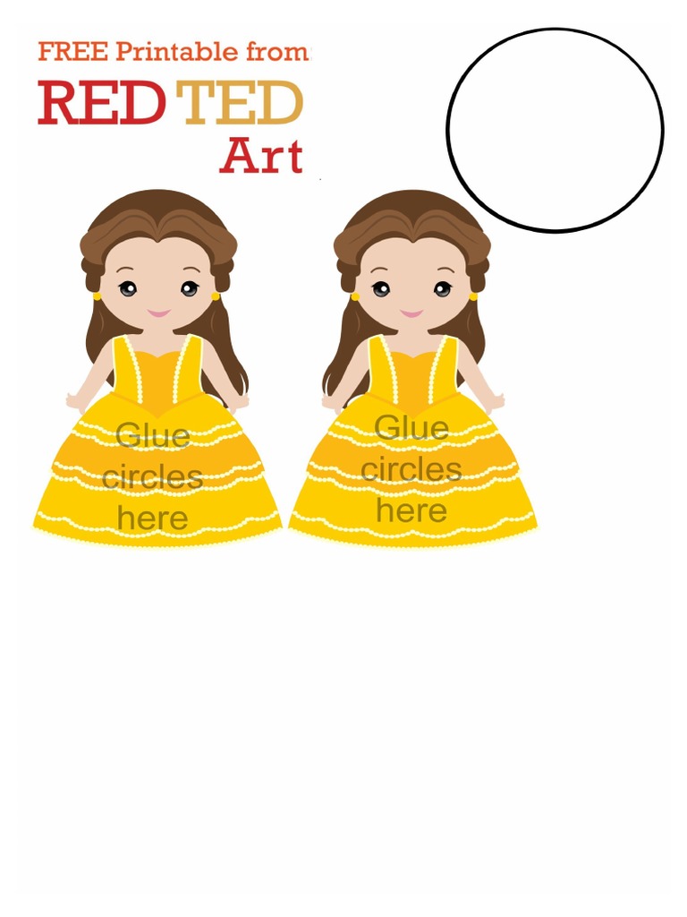 Belle Paper Doll | PDF