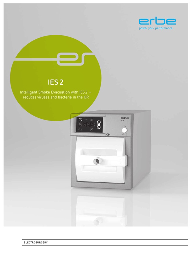 Intelligent Smoke Evacuation With IES 2 - Reduces Viruses and Bacteria ...
