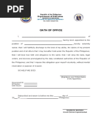KP Form #5 (Lupon Member Oath Statement) | PDF