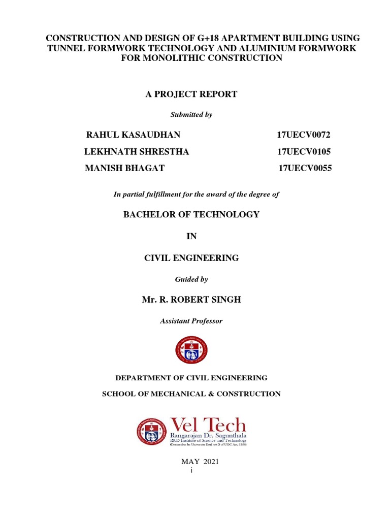 Major Project Final Report | PDF | Building Materials | Architectural Design