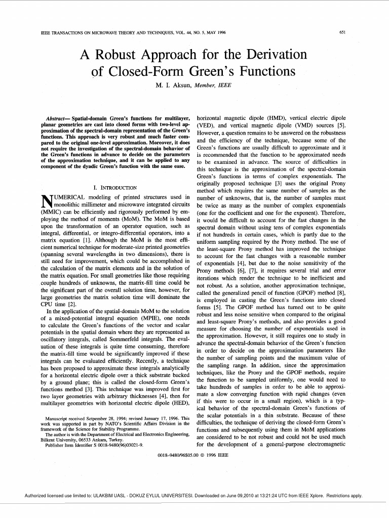 Robust Approach For | Download Free PDF | Approximation | Integral