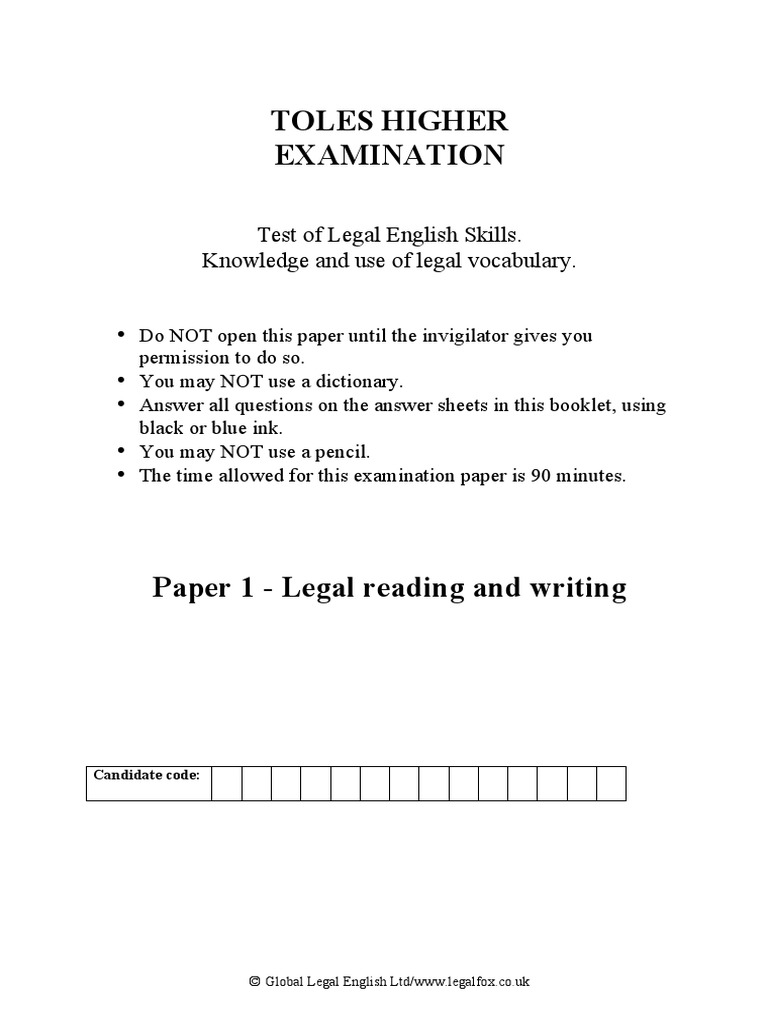 TOLES Higher Paper 2 - p02-20 | PDF | Loans | Credit