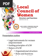 Gender-Responsive Lgu (Gerl) Assessment Tool | PDF | Governance | Gender